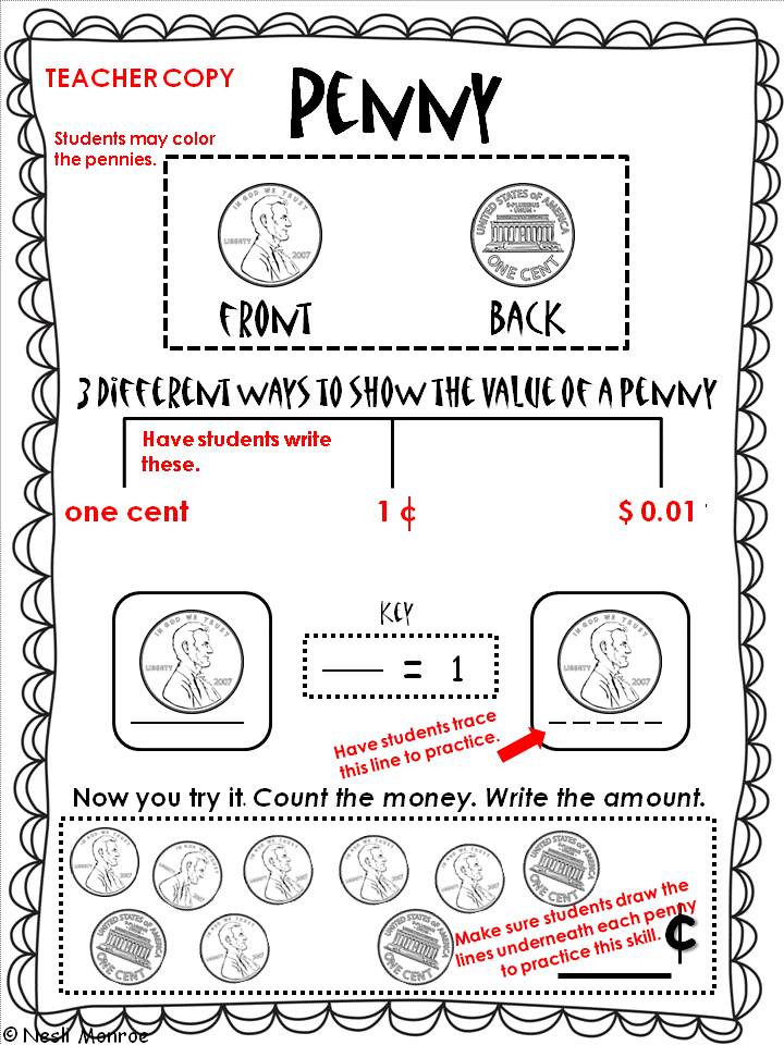 Running, Wedding, and Touch Math Money - Teaching with Nesli