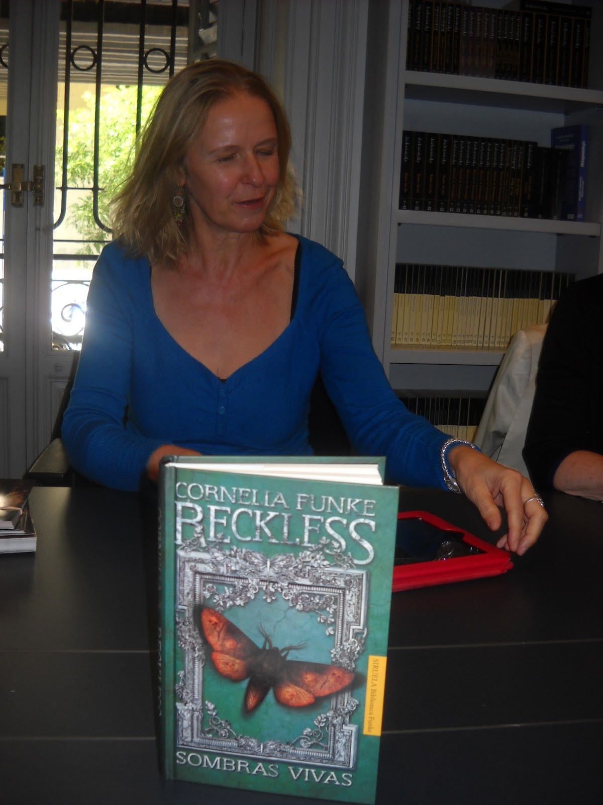 Juntando más letras: Encuentro de blogueros con Cornelia Funke: "Los ...