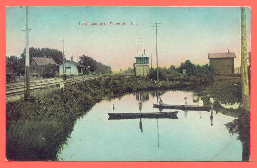 Towns and Nature: Wanatah, IN: Monon Depot and Junction Tower: Monon vs ...