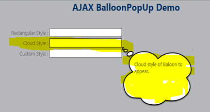 Dotnet with Naveen: Balloon Popup Control