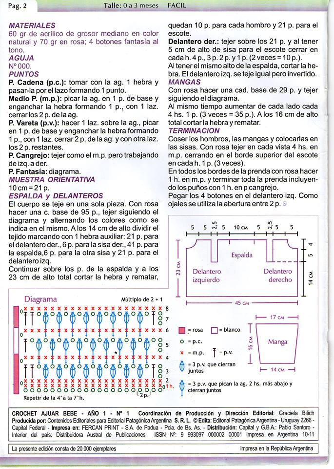 LURASQUINHO ARTEIRA: Casaquinho de menina em crche