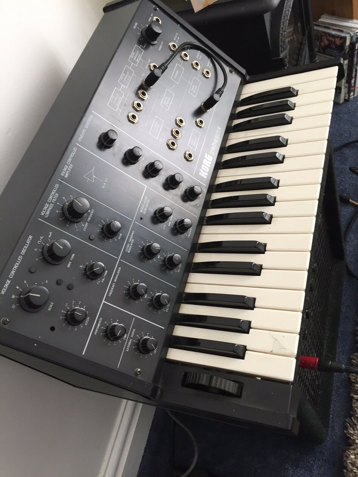 MATRIXSYNTH: Korg MS10 Vintage Analogue Mono Synth SN 137872