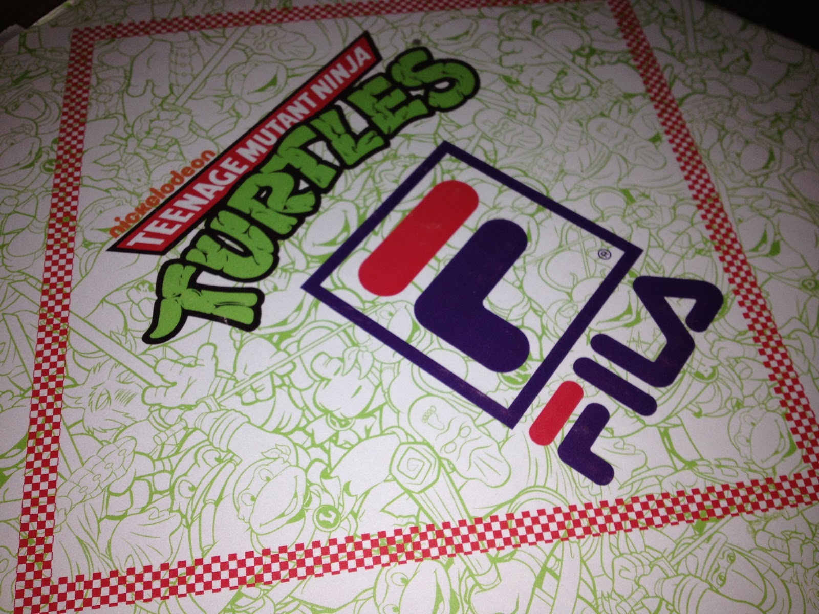 DON D WORLD: FILA X Teenage Mutant Ninja Turtles Nickelodeon TMNT