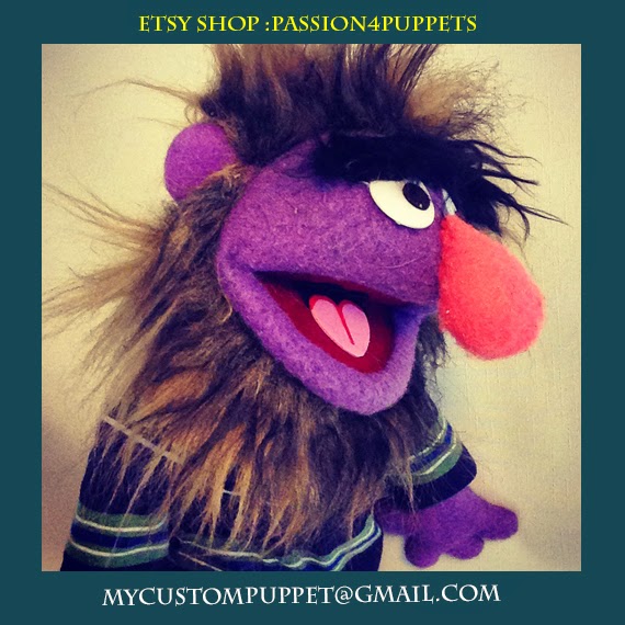PASSION 4 PUPPETS : Wild man Custom puppet .. Get a custom puppet made ...