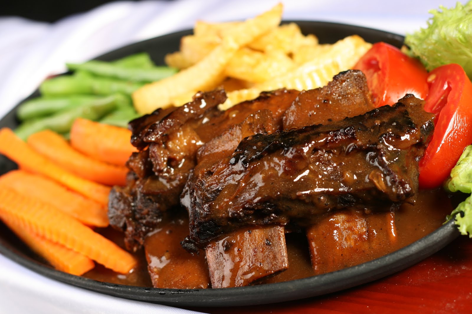 Menarik Menarik Menarik: Resep Iga goreng Kuah Barbeque