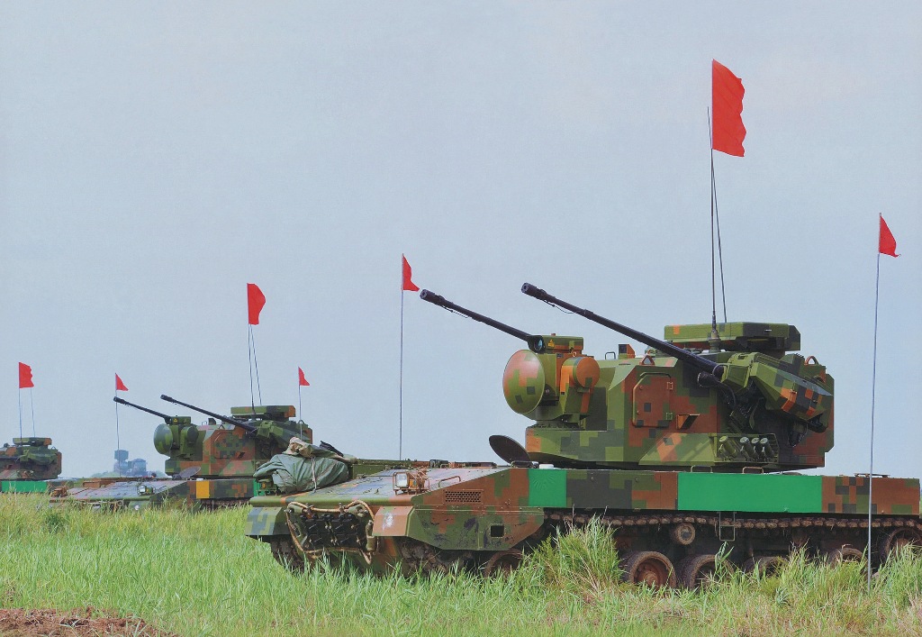 Chinese PGZ-07 Twin 35mm Tracked SPAAG | Chinese Military Review