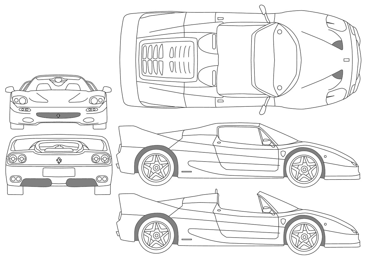 Ferrari 1/18 Scale: Ferrari F50