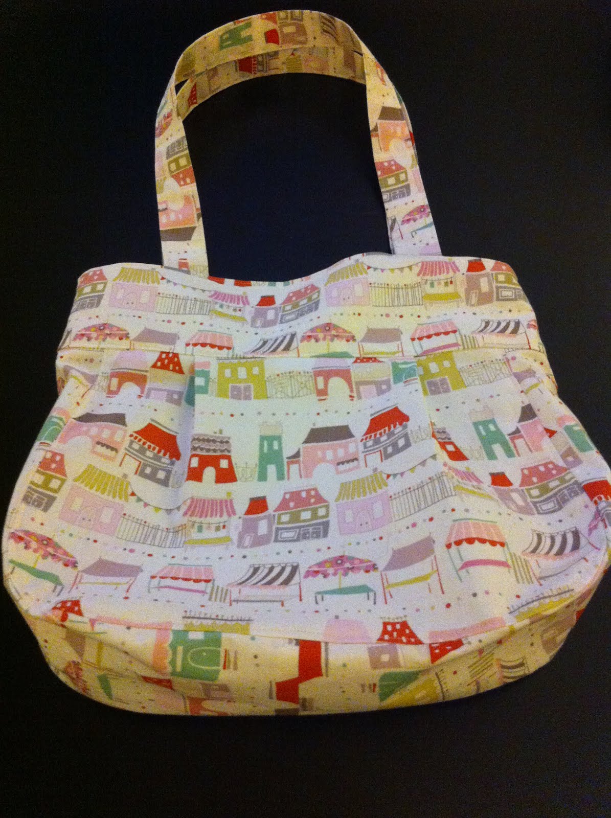Stargazun Designs: Sewn Tote Bag Made From Folklore Bag Pattern