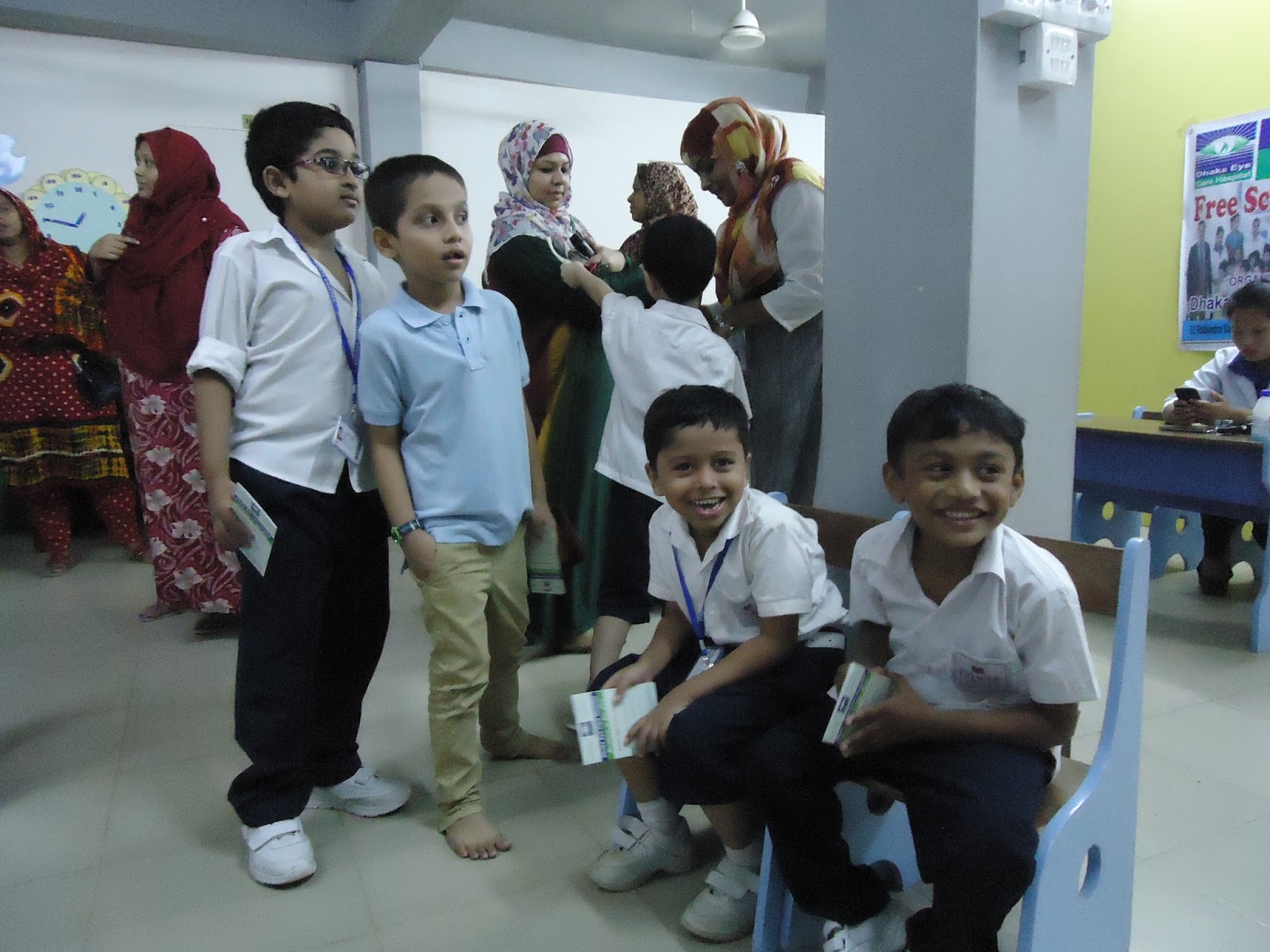 A learner's diary: Eye check up session for school children