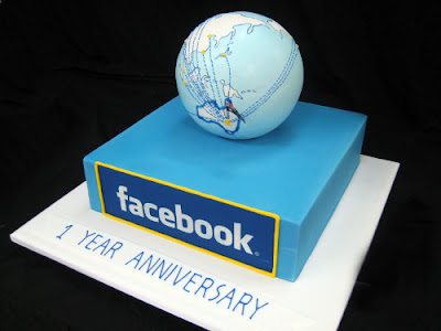 Facebook Cake