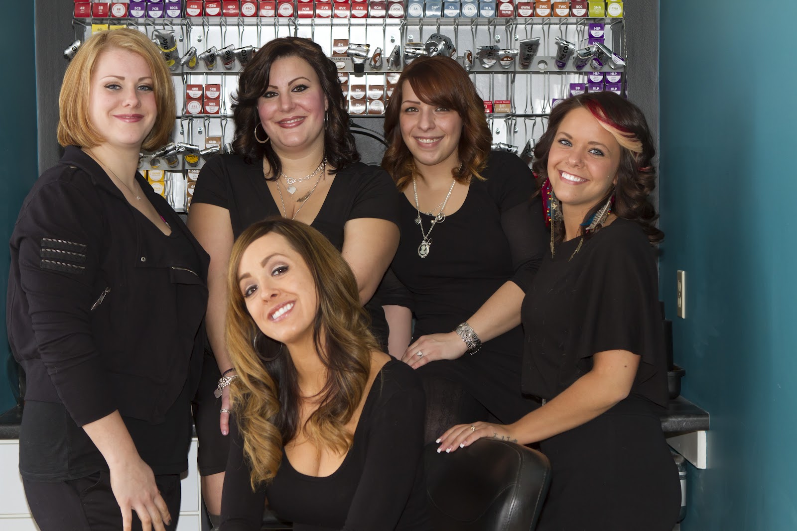 Haley Harned: Pretty Hair Salon Group Shots