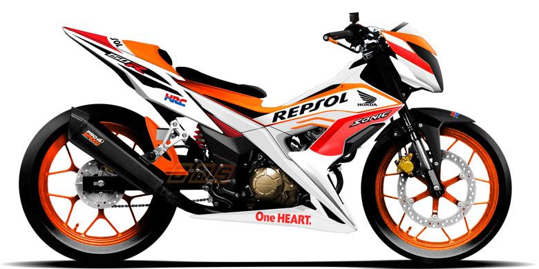 Modifikasi Honda Sonic - SEPEDA MOTOR