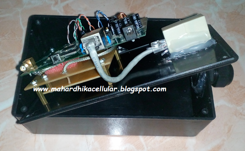 Modifikasi Router indoor menjadi outdoor | Mahardhika Cellular