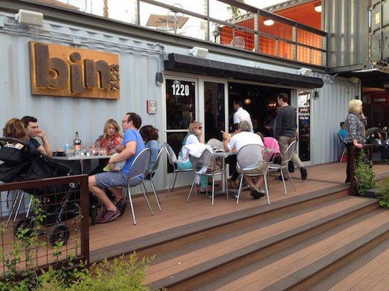 Elegant Design shipping containers Restaurant Container Bar - Container ...