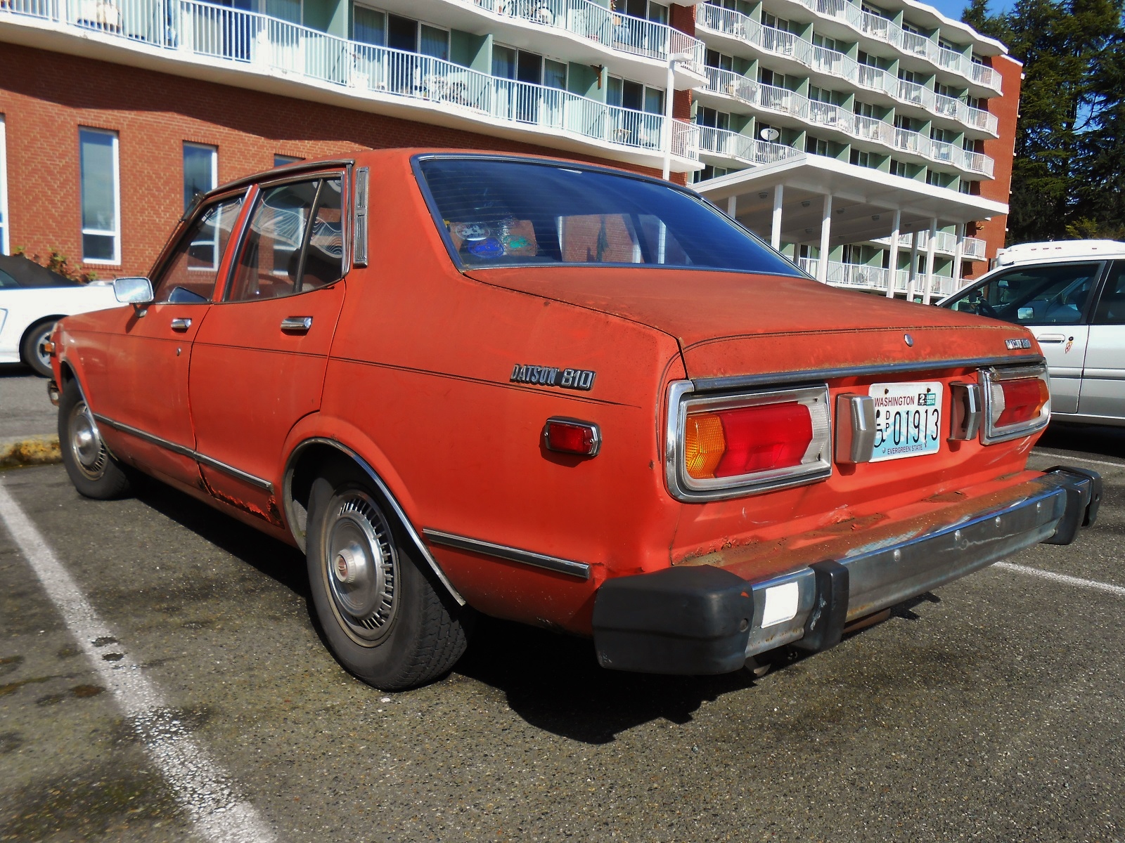 Seattle's Parked Cars: 1978 Datsun 810