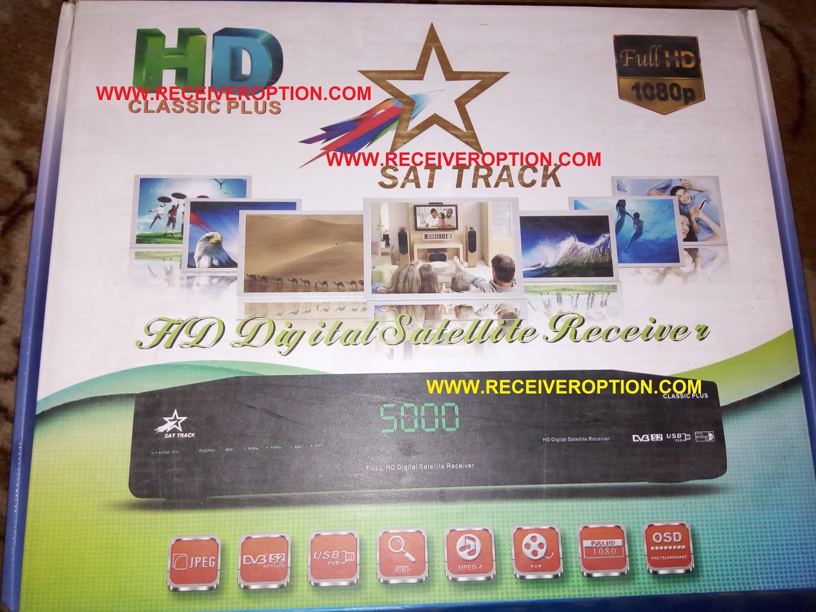 SAT TRACK CLASSIC PLUS HD RECEIVER POWERVU KEY SOFTWARE - How To Enter ...