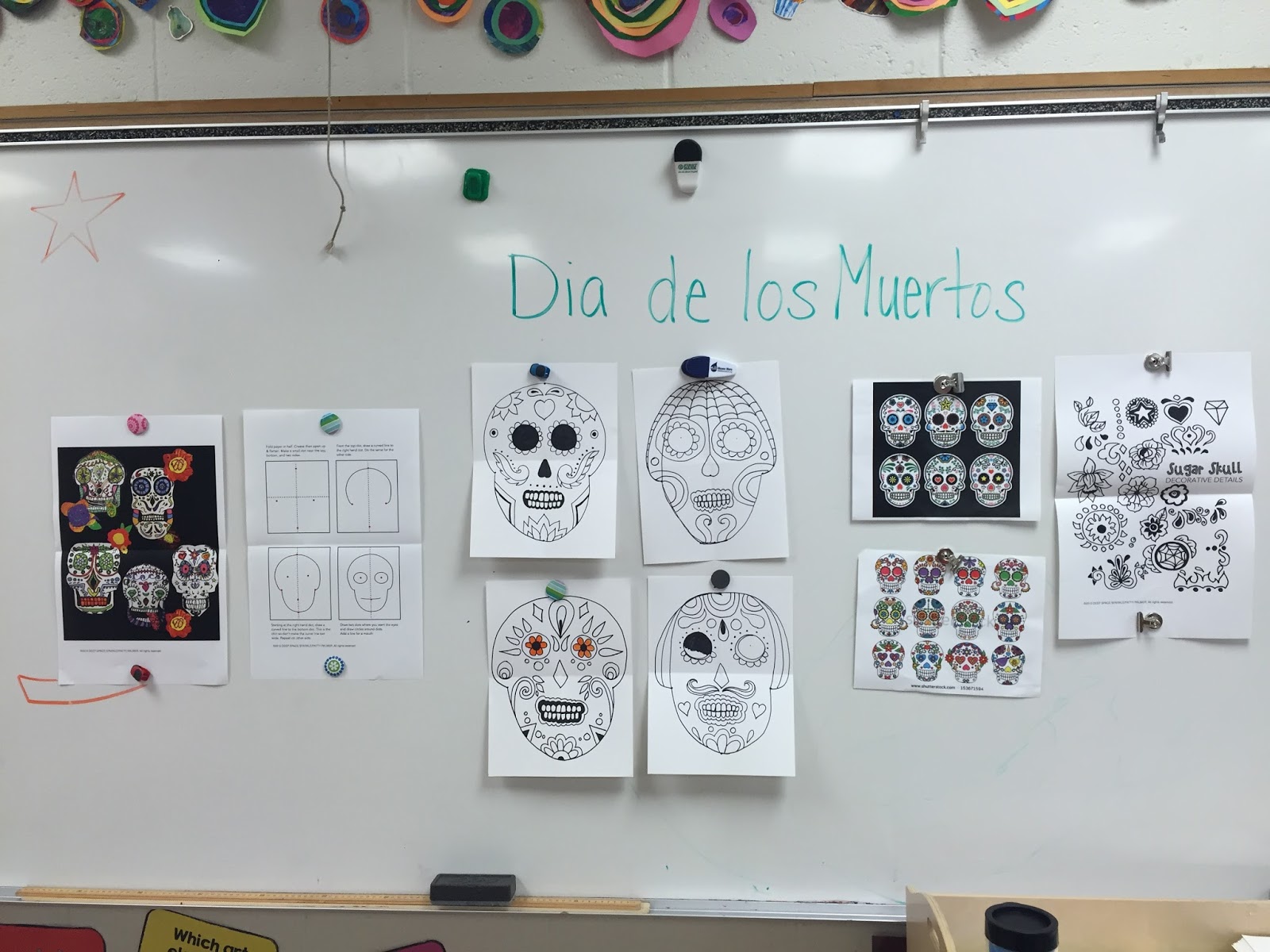 Welcome to Mrs. Peterson's Art Class!: Dia de Los Muertos Sugar Skulls