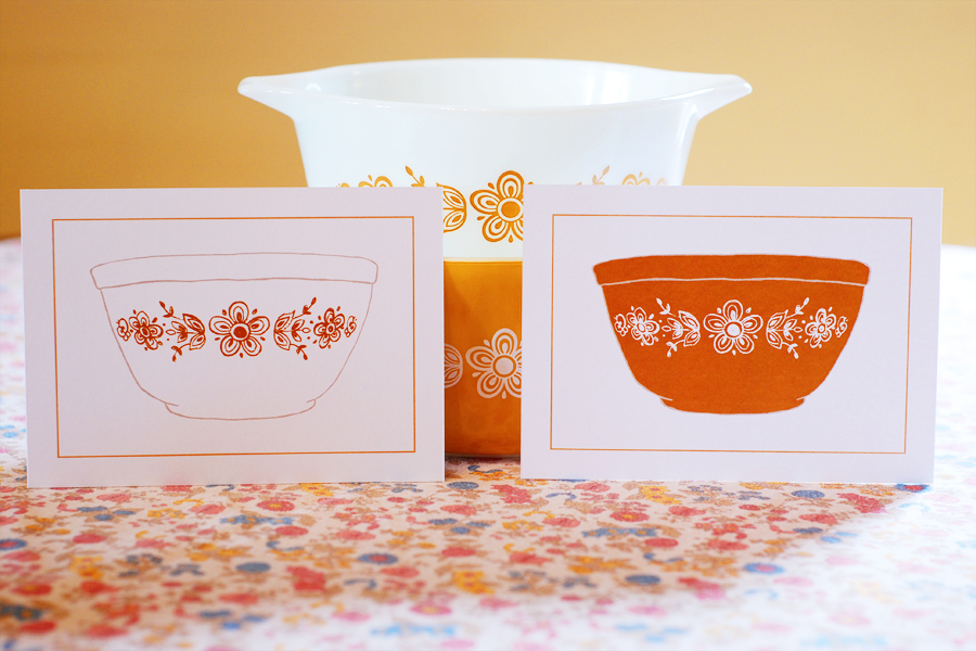 The Pyrex Collective: New Pyrex Illustrations