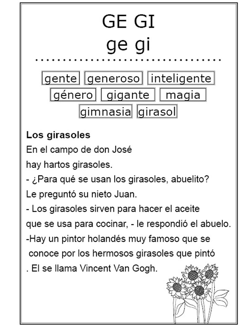 LENGUA Y LITERATURA 5º DE PRIMARIA: GE , GI