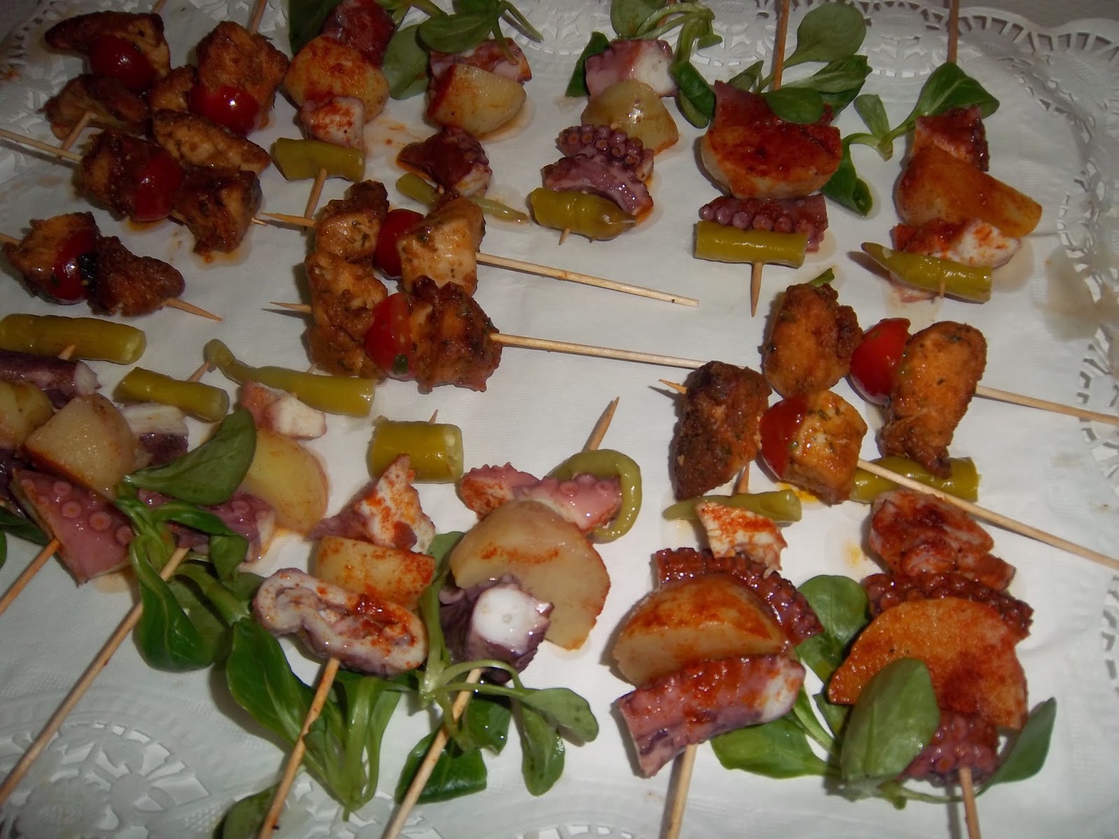 La cuina de la Carme: PINCHOS VARIADOS