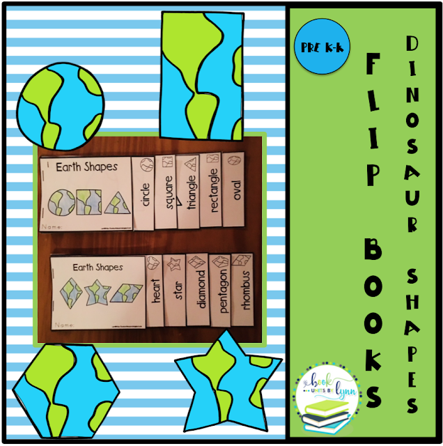 EARTH SHAPES FLIP BOOKS ~ Book Units by Lynn