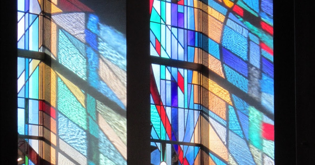 Light Through Stained-Glass Windows: Coming of "fog"