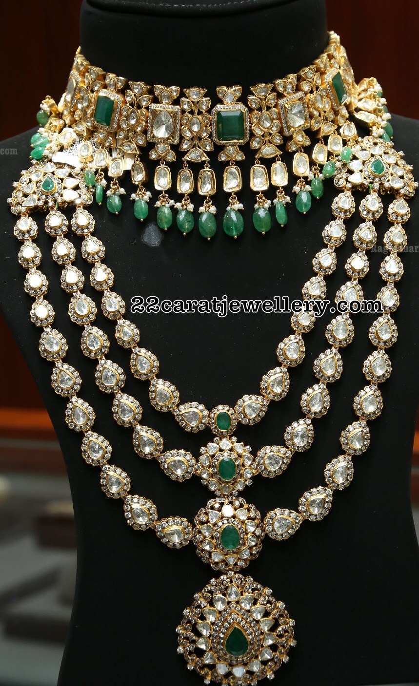 Sana Showcasing Heavy Bridal Diamond Sets - Jewellery Designs