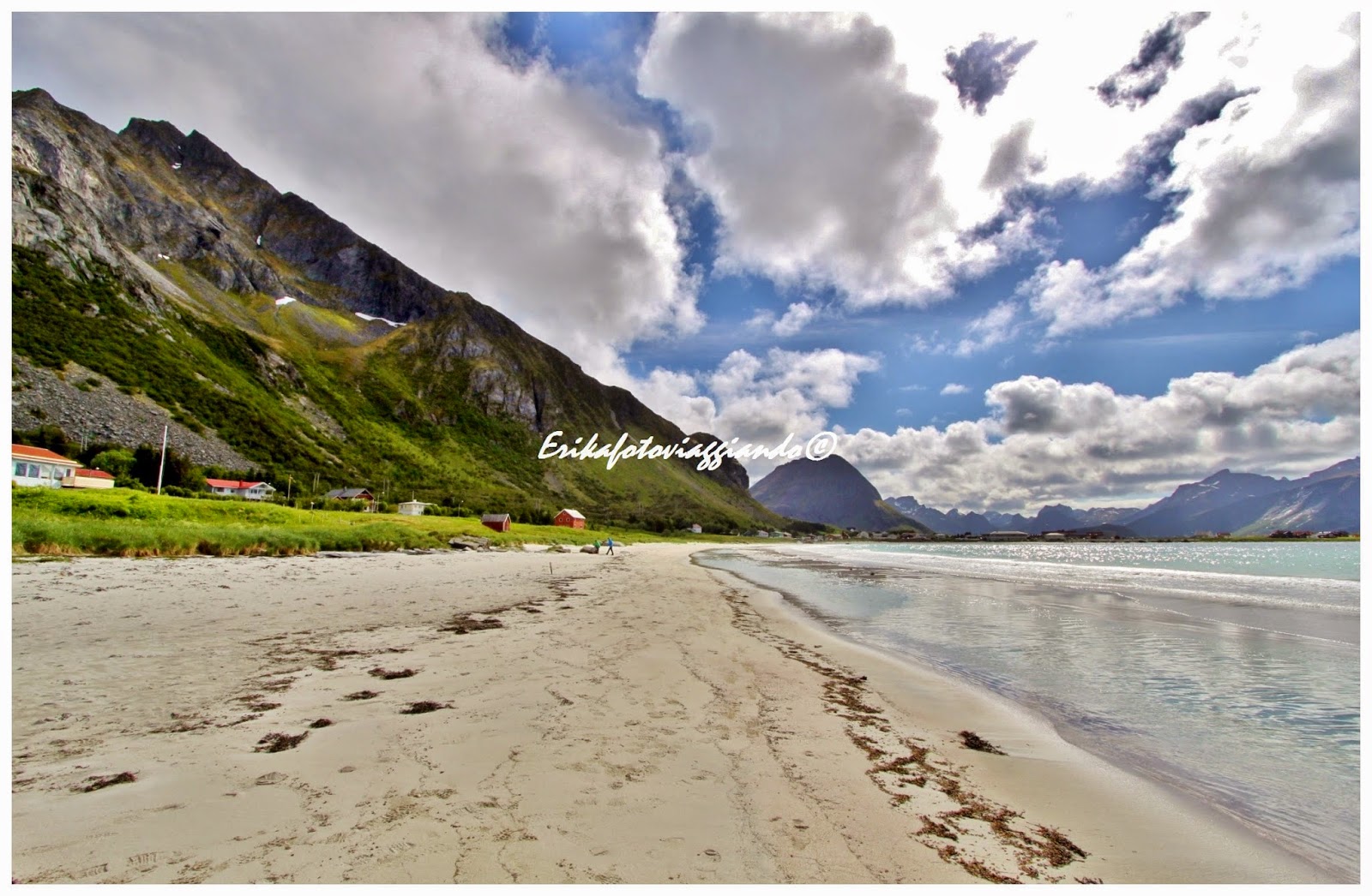 Erikafotoviaggiando: Spiaggia di Ramberg (Lofoten, giugno 2014)