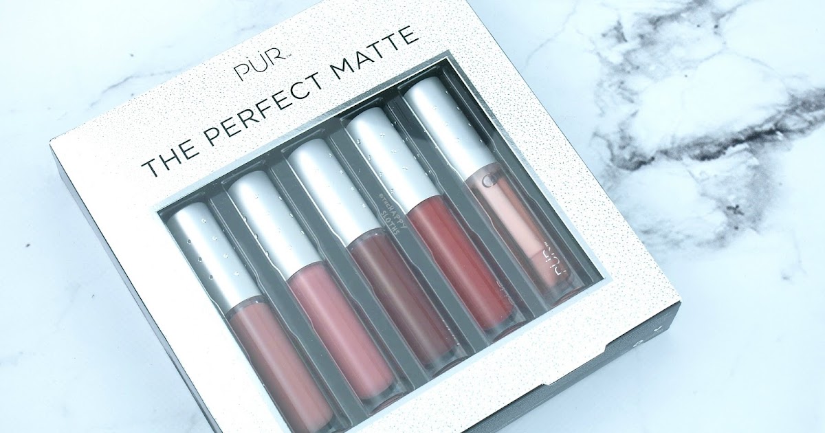 Pur "The Perfect Matte" Velvet Matte Liquid Lipstick Collection: Review ...