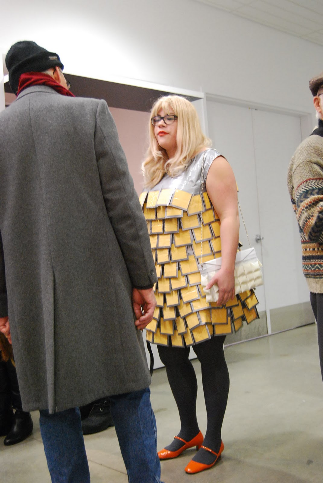 imitation of food: The Cheese Dress and The Milk Purse
