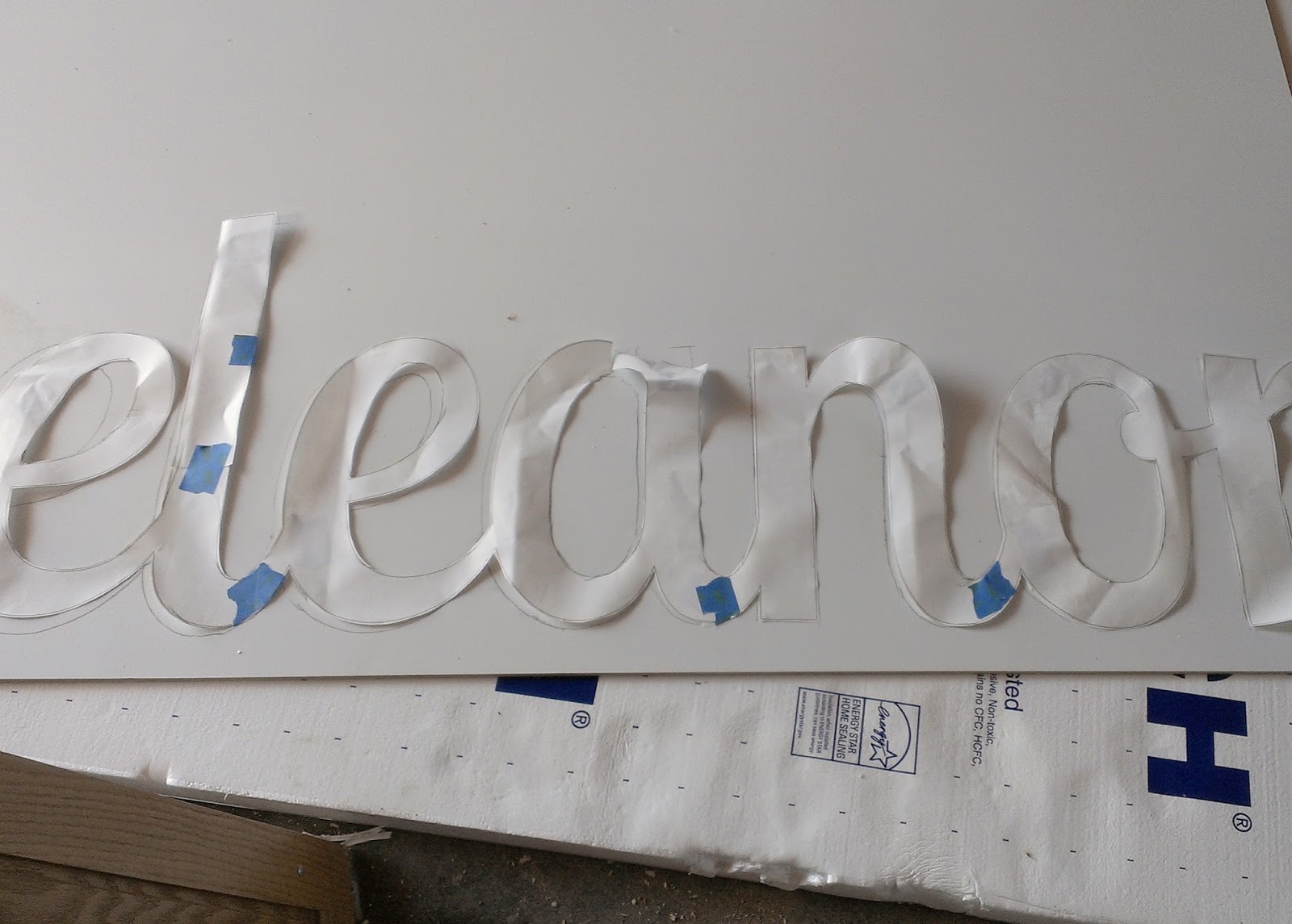 Dream Home: Giant script name