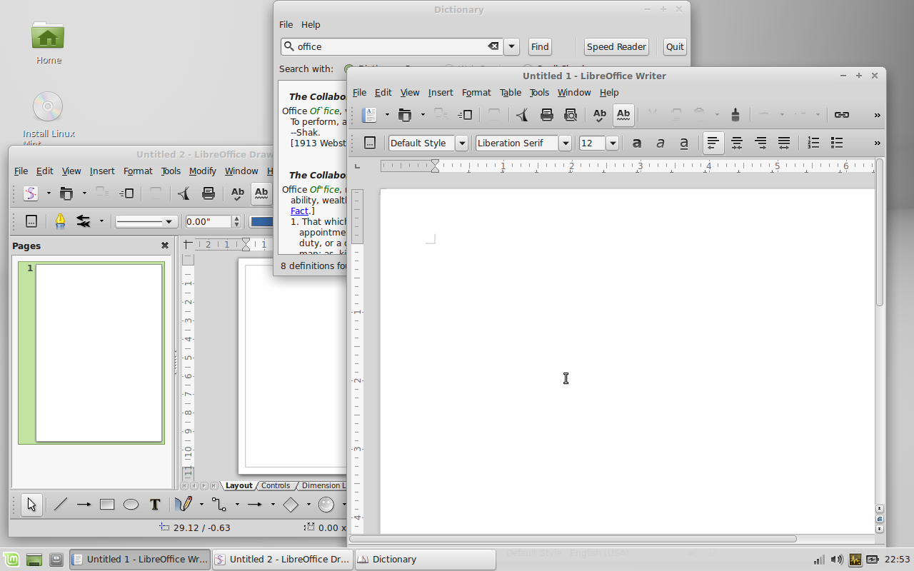Linux Mint 17 Xfce quick screenshot tour - Linux notes from DarkDuck