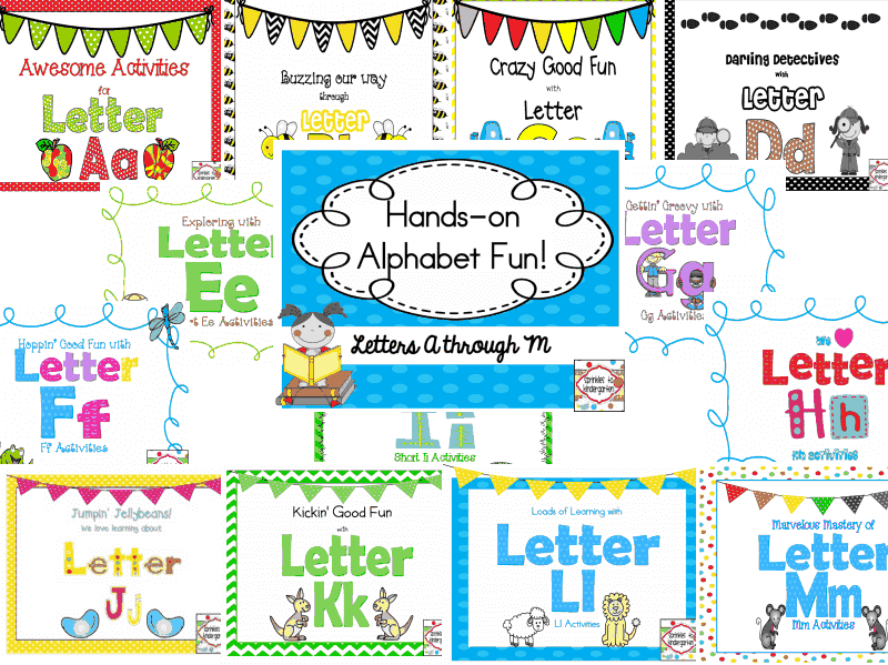 Sprinkles to Kindergarten!: Hands-on Alphabet Fun!