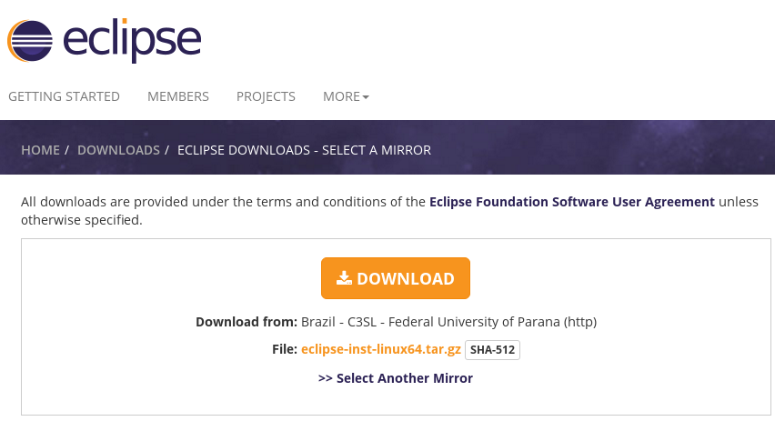 Instalación de Eclipse y plugins Gradle, Cucumber en Centos 7