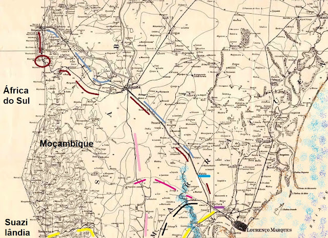 Estradas na zona da Matola: ponte e estrada antiga em fotos e mapas (1/2)