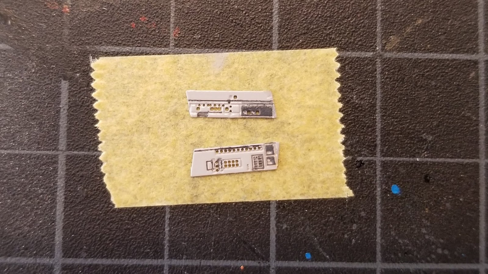 Bandai 1/48 scale X-Wing Model Build: Pt II Cockpit Assembly, Photo ...