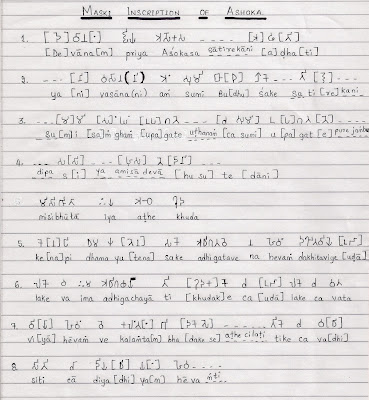 Journeys across Karnataka: Ashokan minor rock edict of Maski