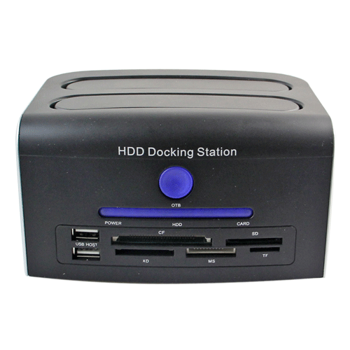 explanations 2.5 / 3.5 SATA IDE HDD Docking Station USB2.0 XD MS CF SD ...
