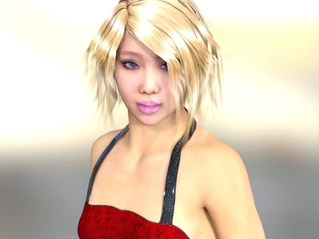 【TWICE】MINAの3DモデルをDAZ Studioでレンダリングすると意外と似ていた？！│LEOPALIST VR