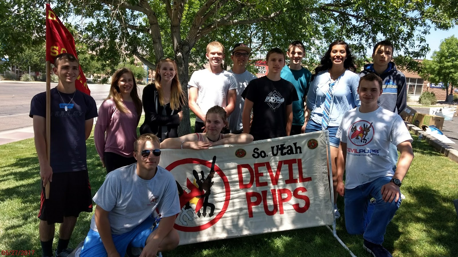 SoUtah Devil Pups: 2017 May 27 - Devil Pup Candidates Raise Money for Camp
