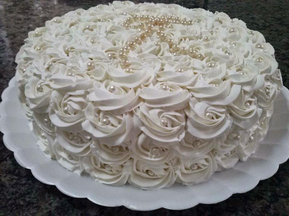 Como Confeitar Bolo Quadrado Com Chantilly