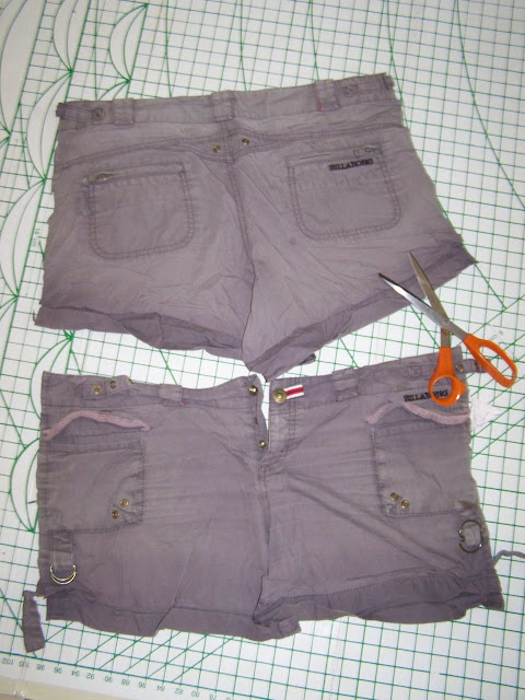 Creating my way to Success: Bag from shorts - a tutorial