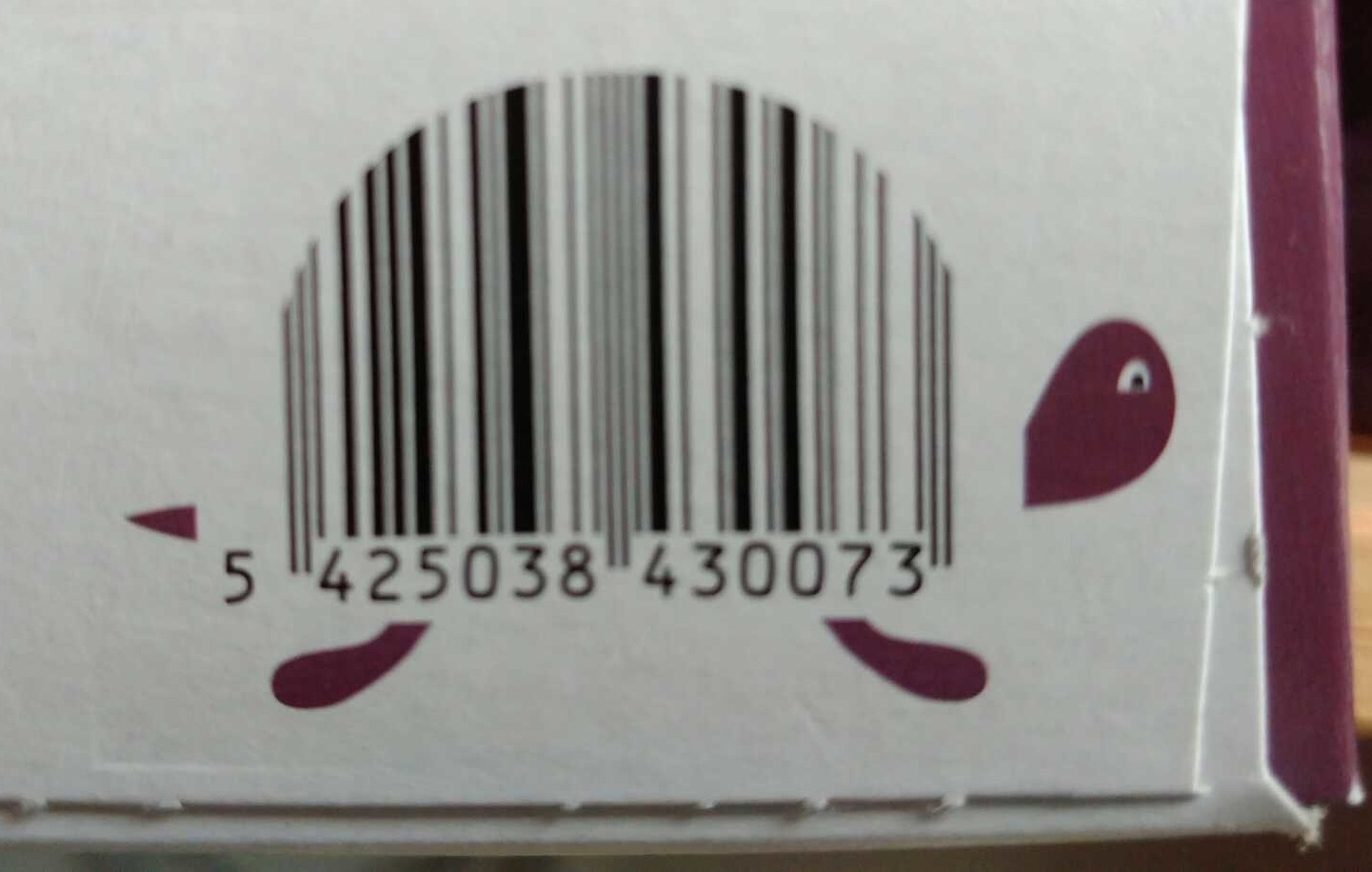 Aventures gustatives: Barcode Design