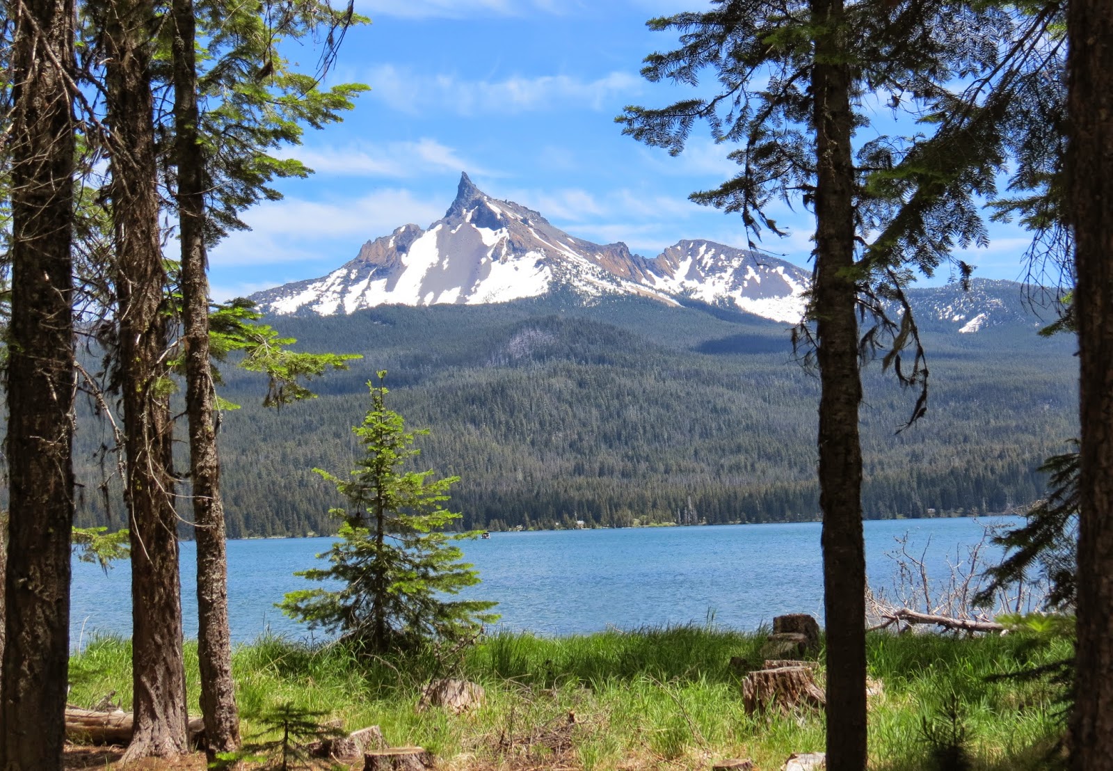 Where's Liz? 2014: Diamond Lake, Oregon