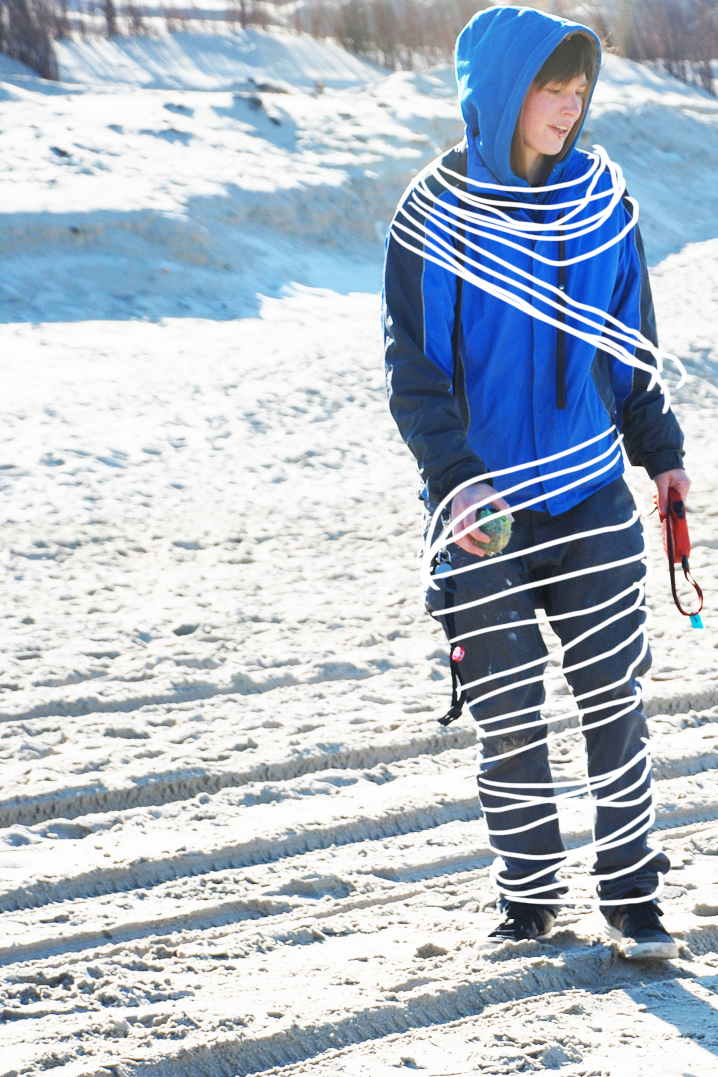 Anke & Lieve Pupu: vastgebonden