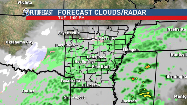 Arkansas Weather Blog: Winter Weather Likely For Portions of Arkansas.