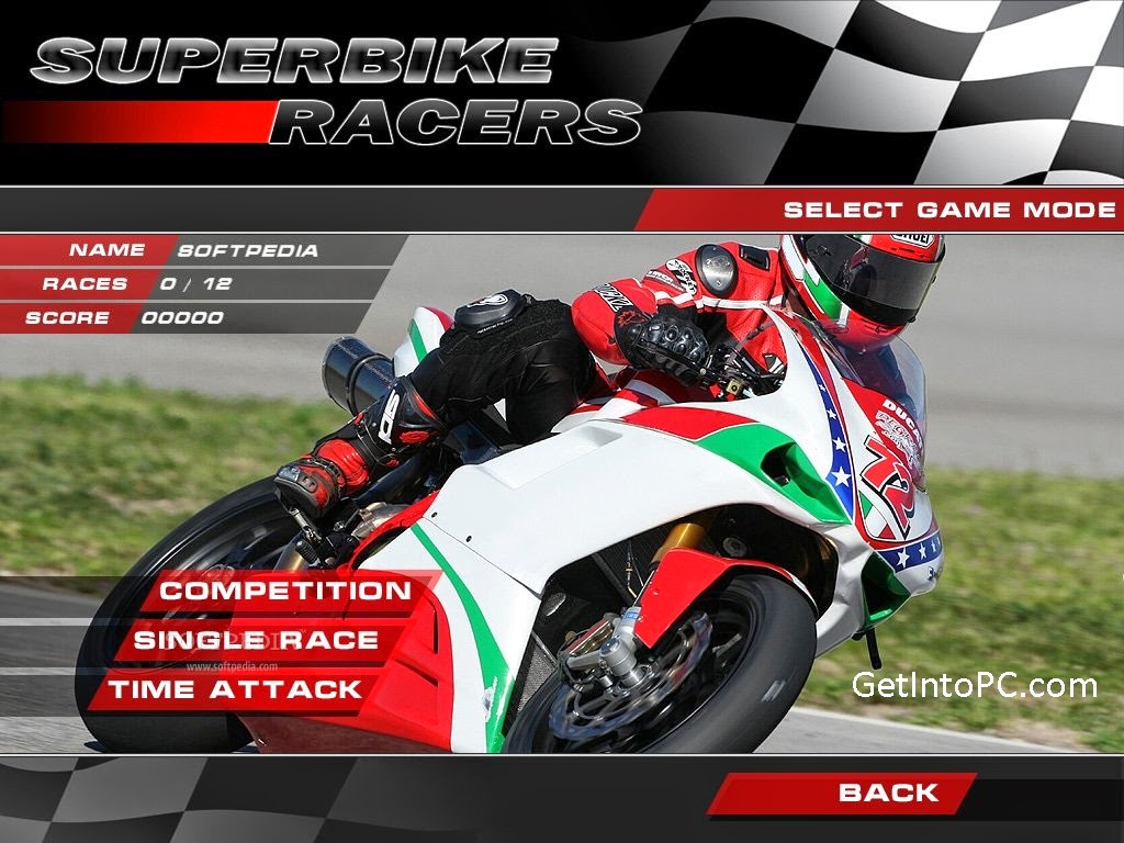 Free download PC Games: SuperBike Racing Game
