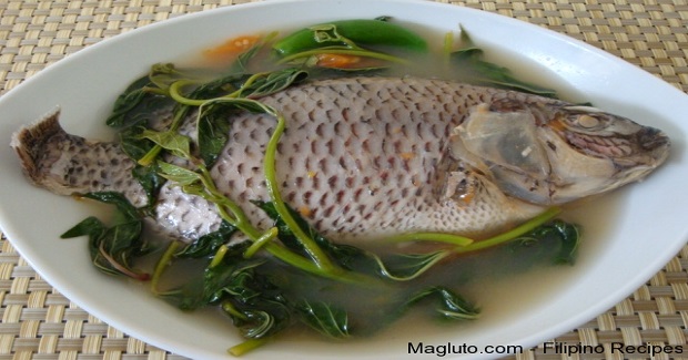 Sinigang Na Tilapia Recipe - Pinoy Food Island
