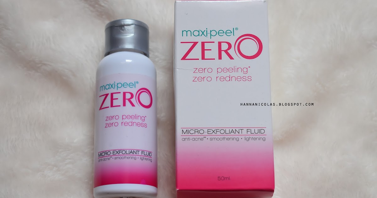 Hanna Nicolas ♥: Maxipeel Zero Micro-Exfoliant Fluid Review