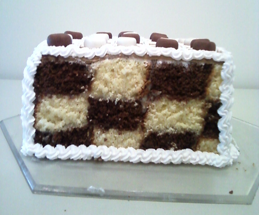 Bolos & Tortas: Bolo Tabuleiro de DAMAS